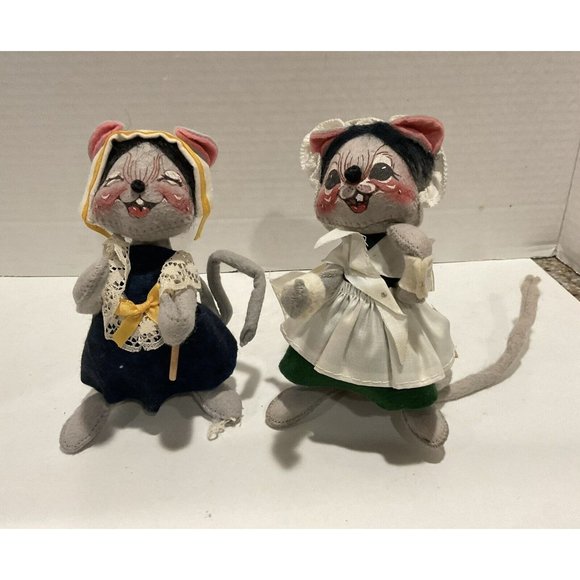 Annalee | Accents | Annalee Dolls Set Of 2 House Mouse Vintage 991 With ...